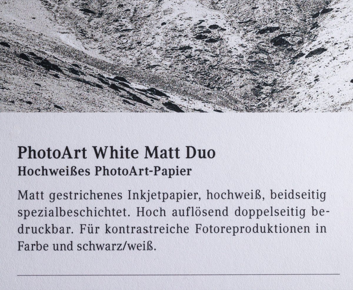 PhotoArt White Matt Duo - mediaJET®